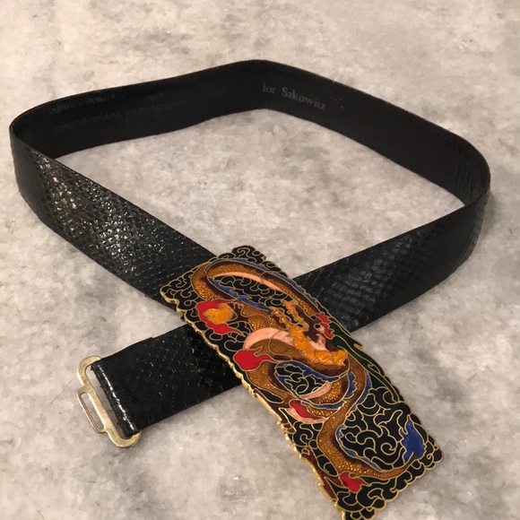 Maureen Elaine | Accessories | Vintage Sakowitz Maureen Elaine Belt ...
